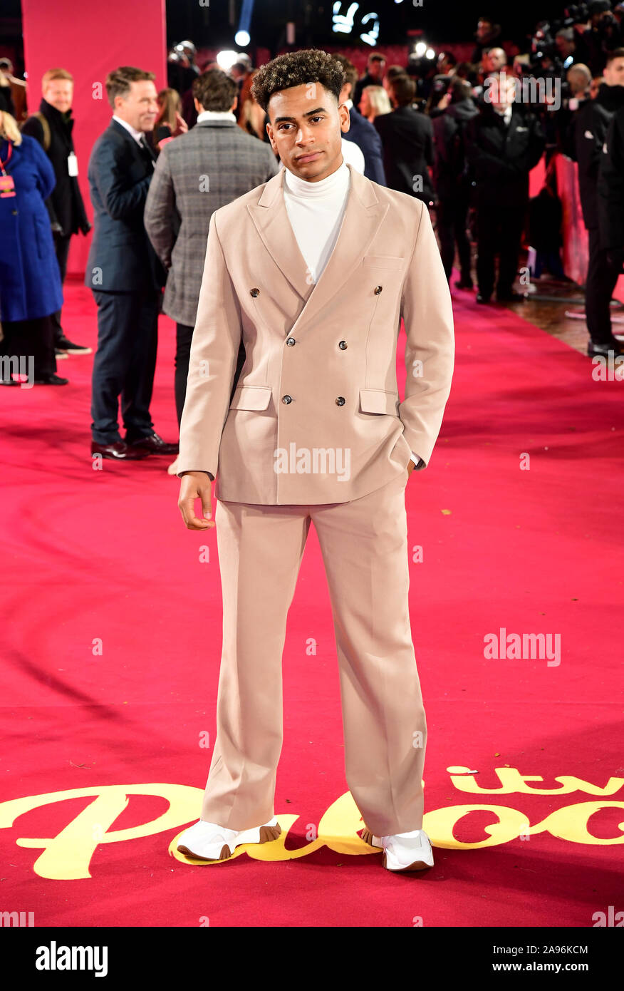 Jordan Hames arriving for the ITV Palooza held at the Royal Festival ...