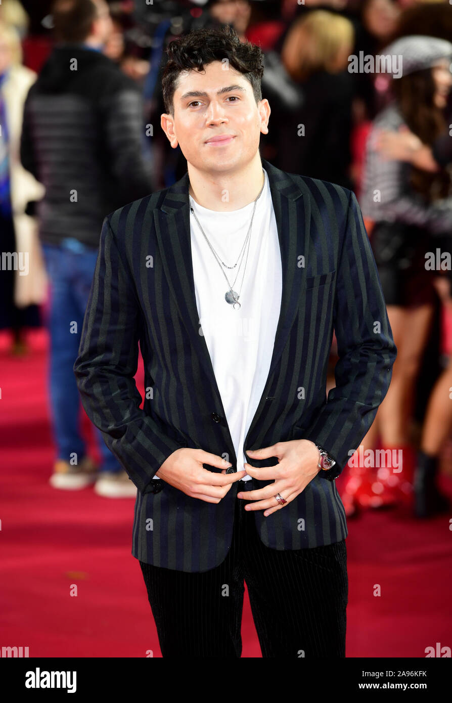 Luke Franks arriving for the ITV Palooza held at the Royal Festival ...