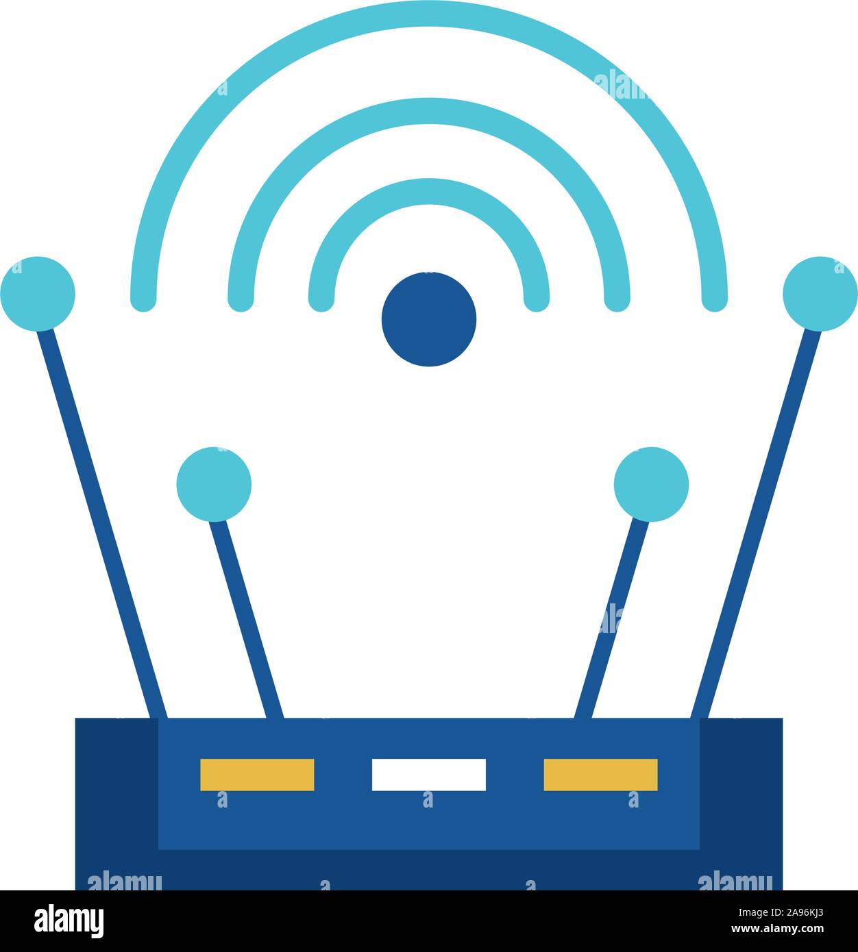 Wifi icon design, Digital technology communication social media ...