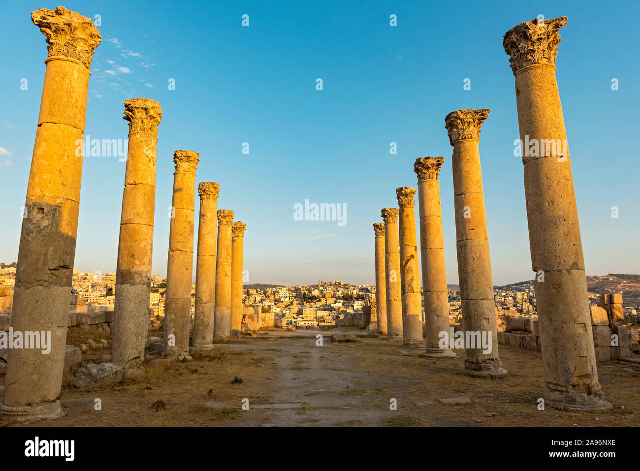 Church of St. Theodore, Jerash, Jordan Stock Photo - Alamy