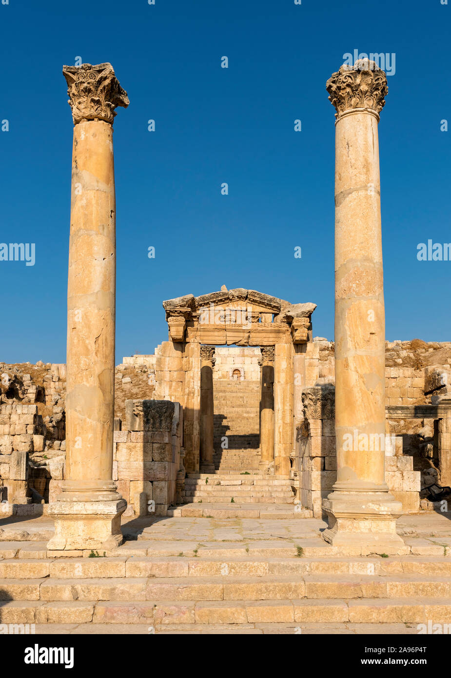 Byzantine church jerash hi-res stock photography and images - Alamy