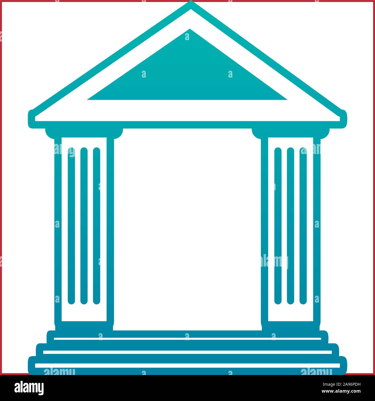 Greek building icon design, Greece art culture creativity passion theme ...