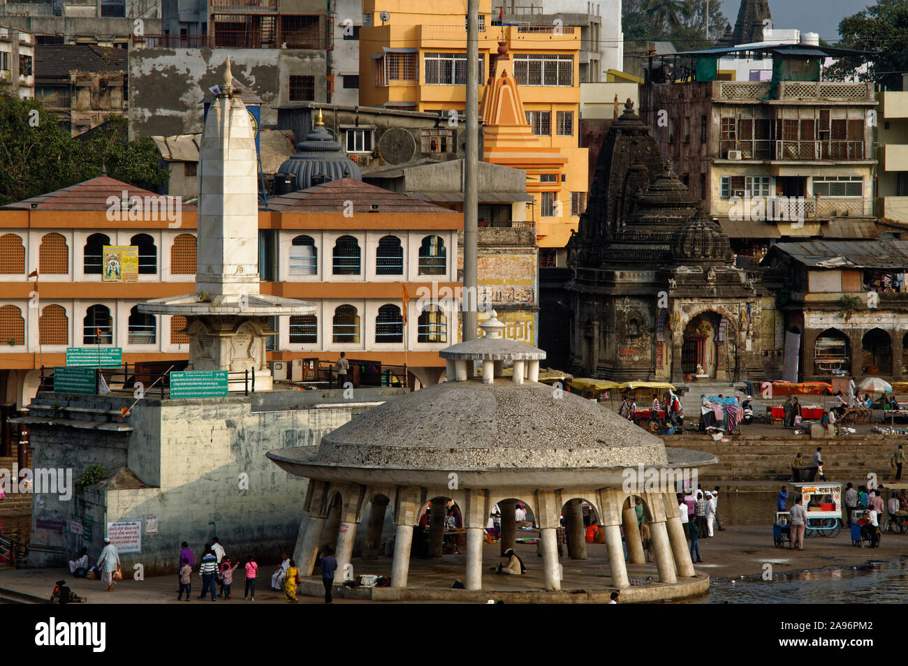 Dome at Panchvati Stock Photo - Alamy