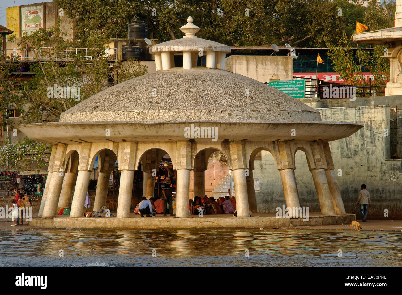 Dome at Panchvati Stock Photo - Alamy