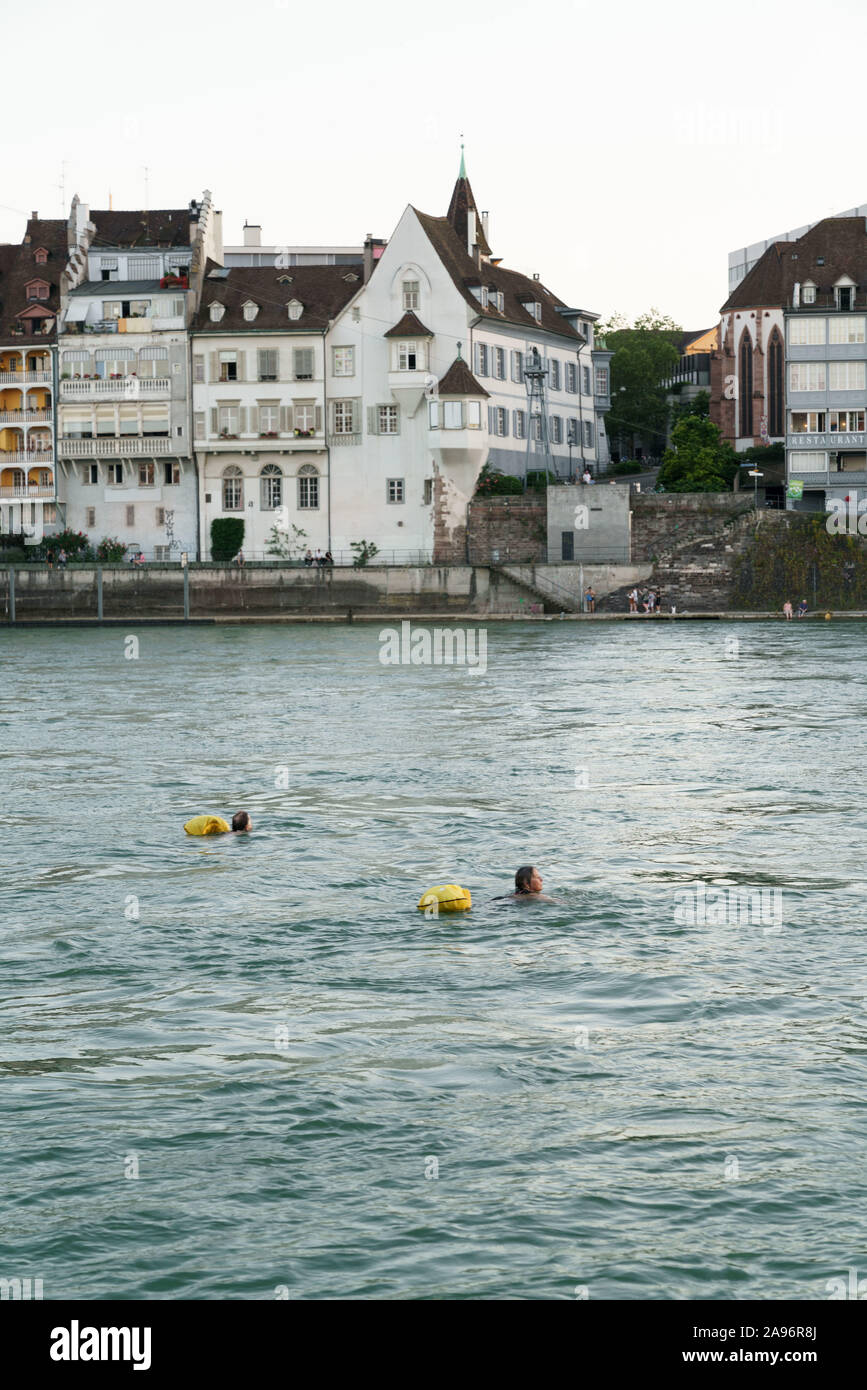 People swimming in basel hi-res stock photography and images - Alamy