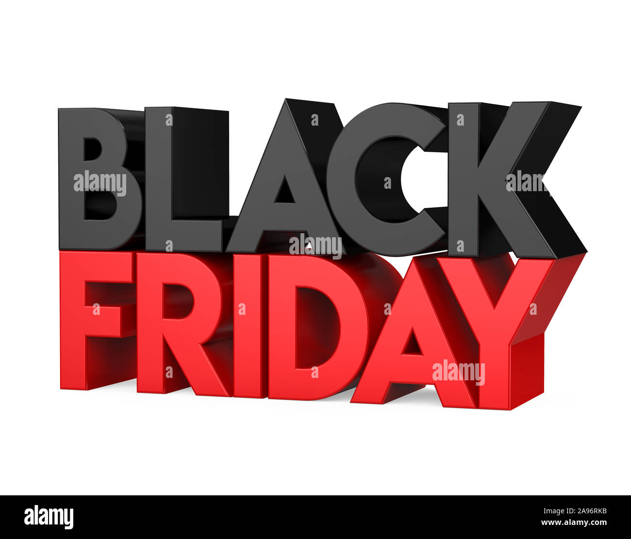 Black friday red gift Cut Out Stock Images & Pictures - Alamy
