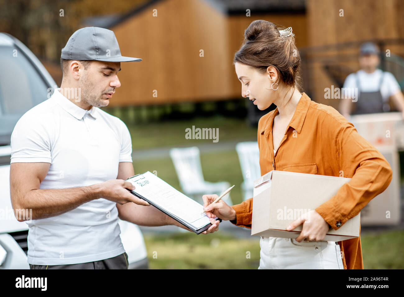 Receiving documents hi-res stock photography and images - Alamy