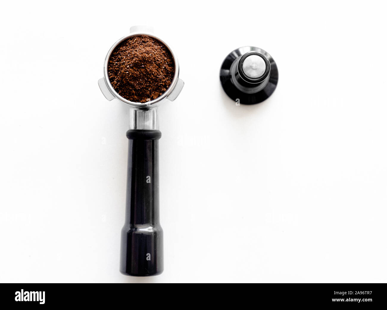 Espresso coffee grounds hi-res stock photography and images - Alamy