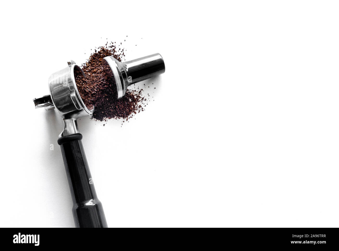Espresso coffee grounds hi-res stock photography and images - Alamy