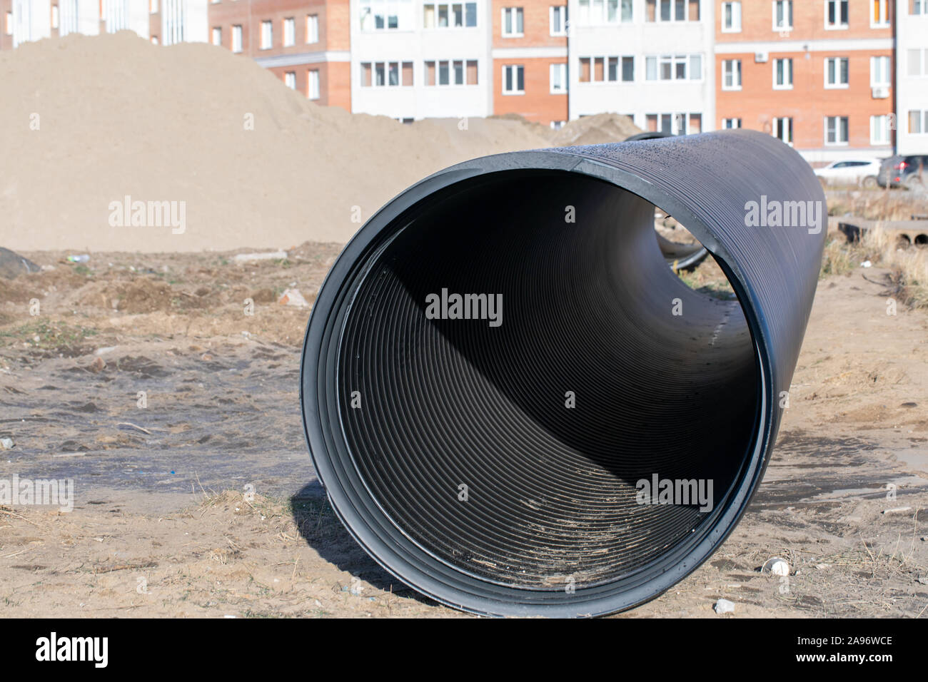 Large-diameter black polypropylene pipes for trunk networks of ...
