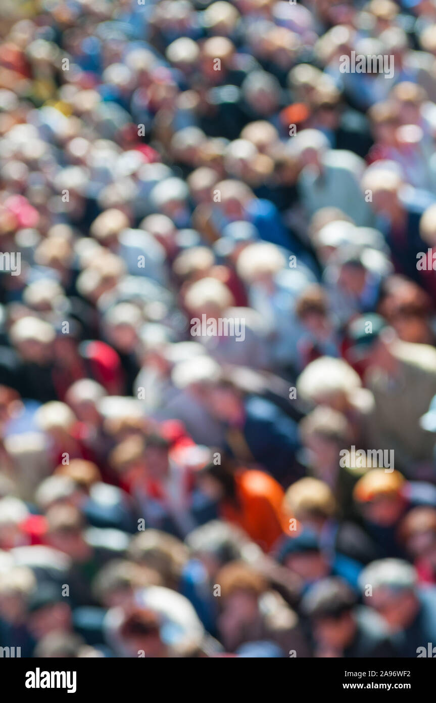 Multitude crowd gathering hi-res stock photography and images - Alamy