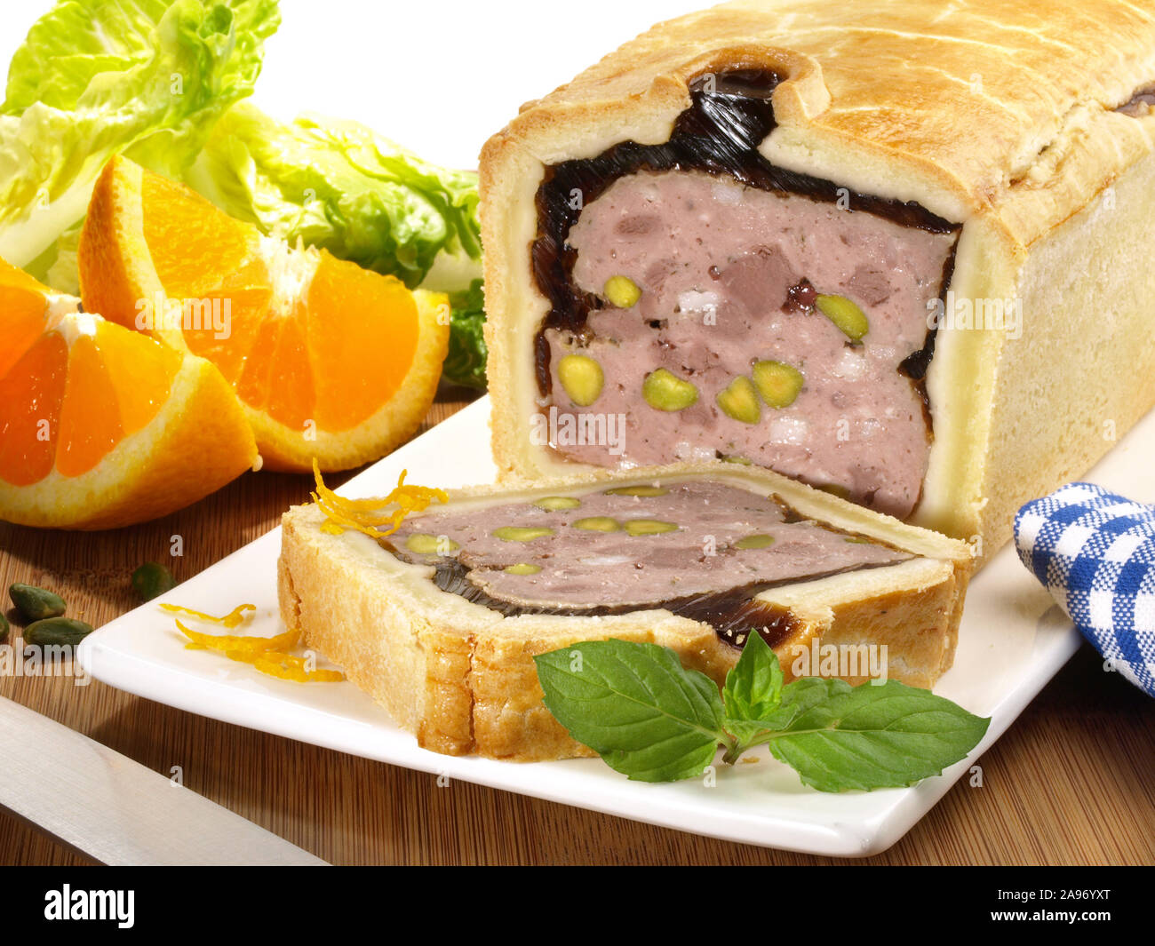Wild Game Meat Terrine Stock Photo - Alamy