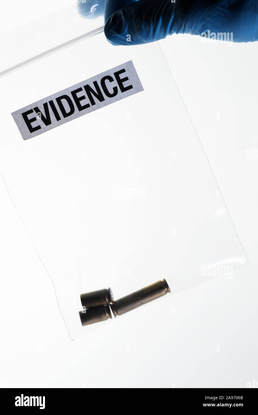 Police evidence bag hi-res stock photography and images - Alamy