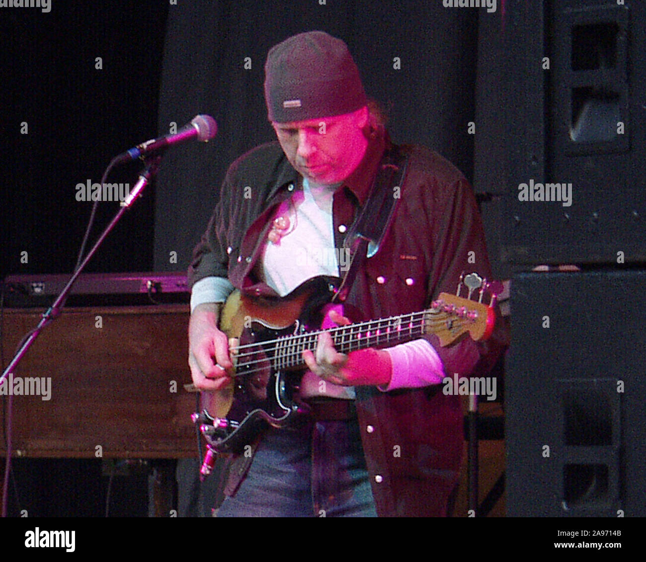 AUGUST 13: Tom "T-Bone" Walk performs with Todd Rundgren and Hall And ...