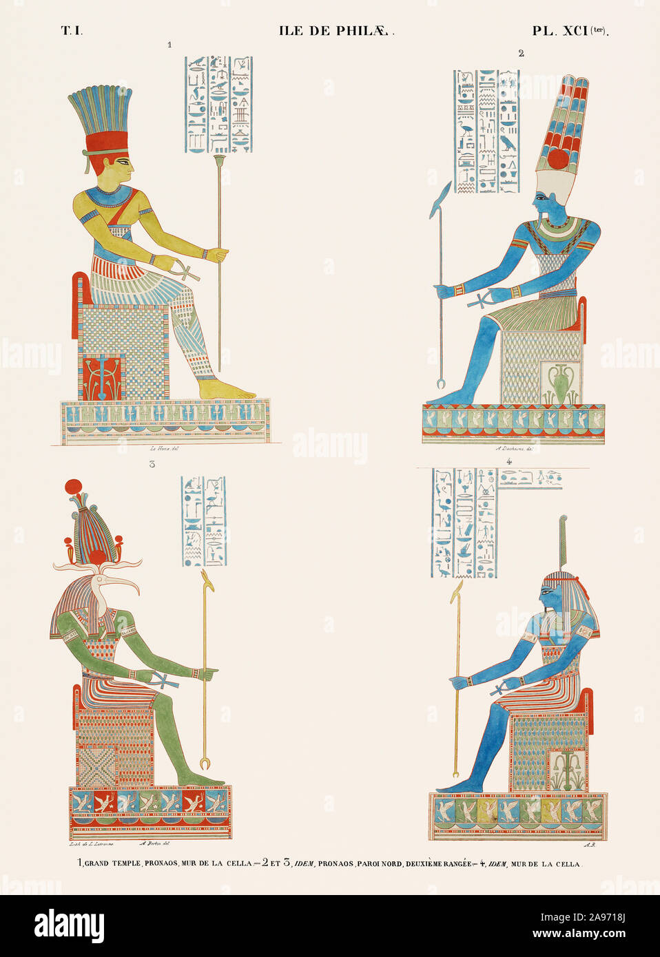 Statue of jean francois champollion hi-res stock photography and images ...