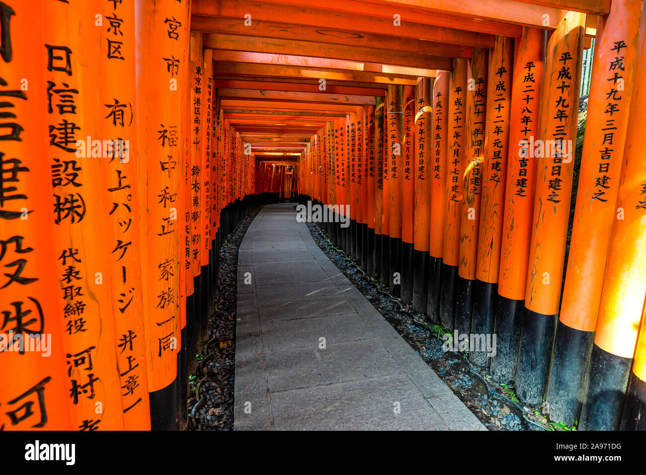 Fushimi Inari Taisha shrine Stock Photo - Alamy