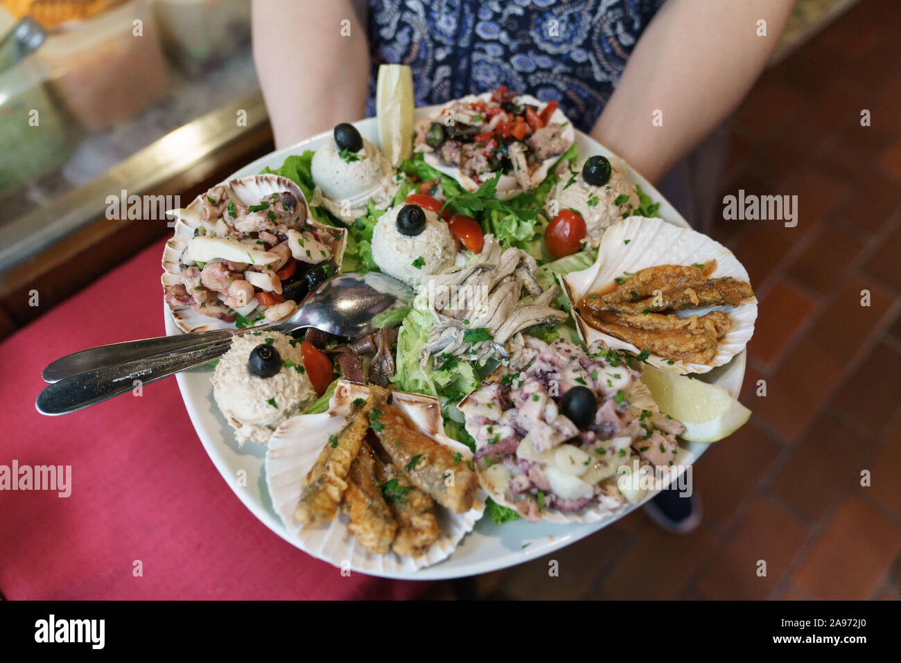 Restaurant, Konoba Feral, Rijeka, Croatia Stock Photo - Alamy