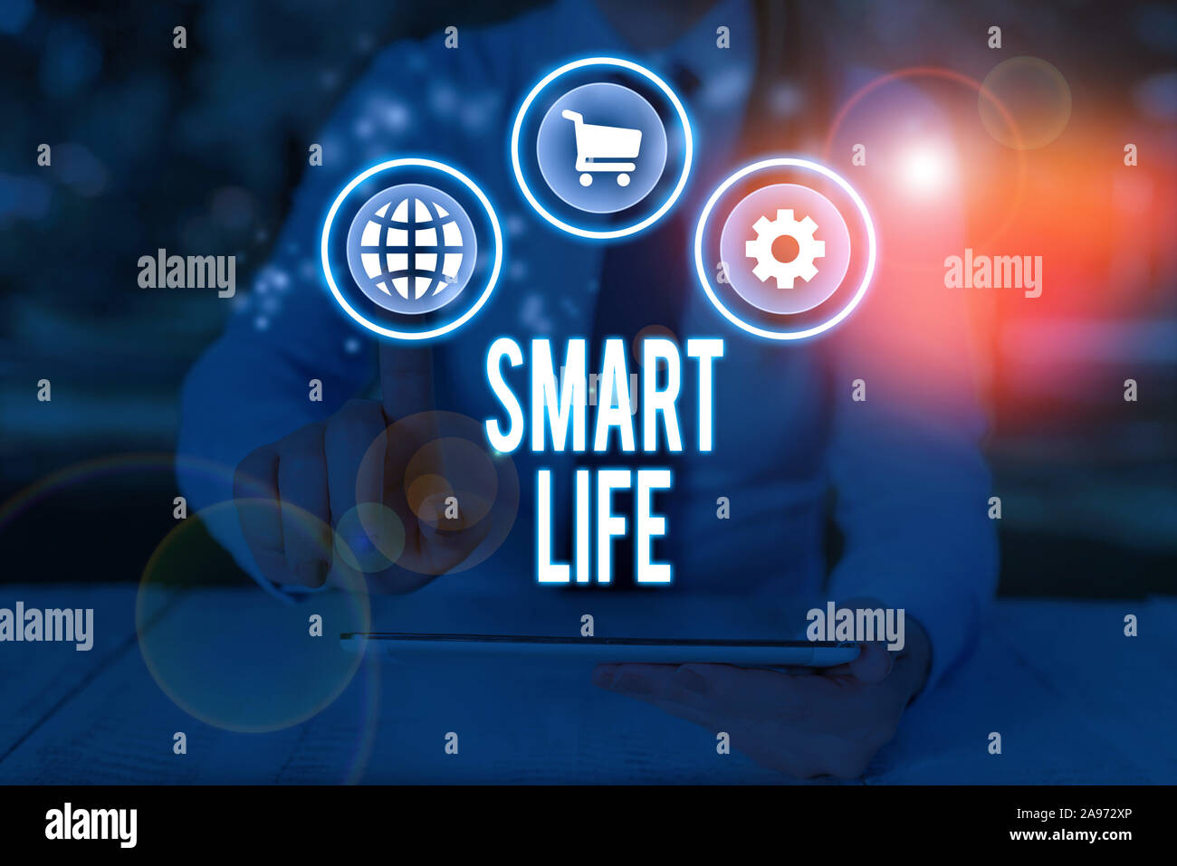 Word writing text Smart Life. Business photo showcasing approach ...