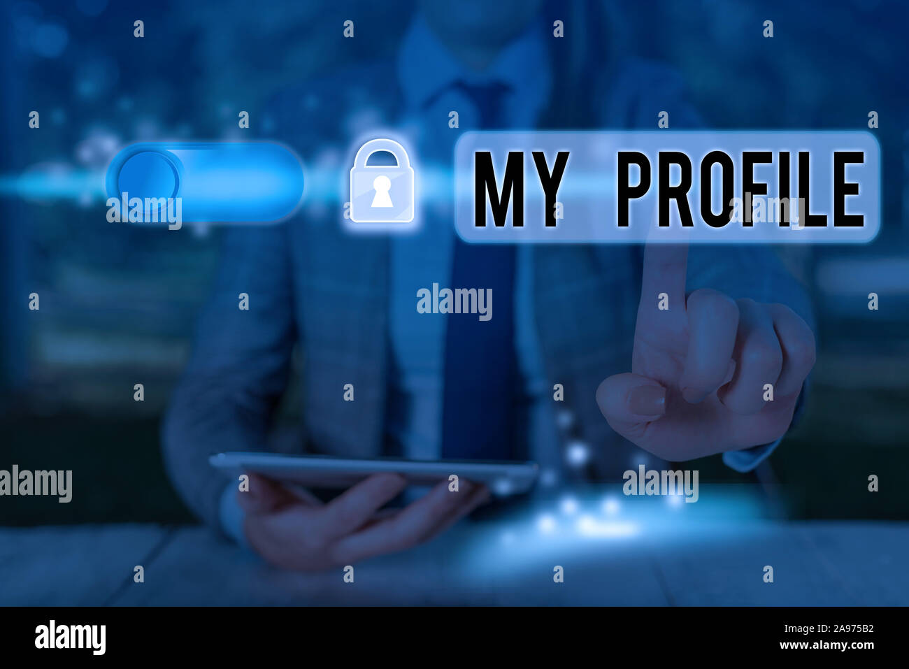 Handwriting text writing My Profile. Conceptual photo record of your ...