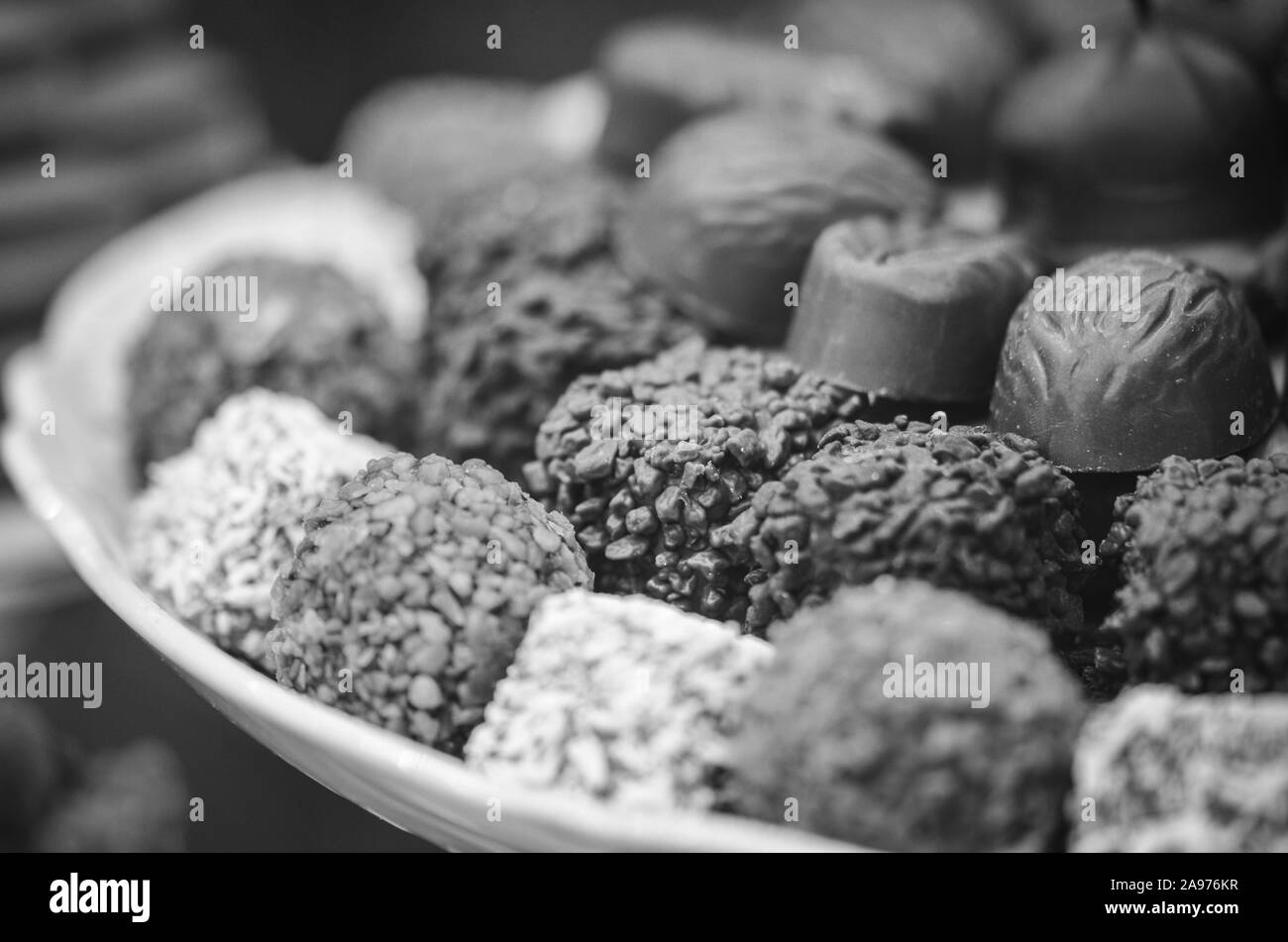 tasty mix of chocolate candies Stock Photo - Alamy