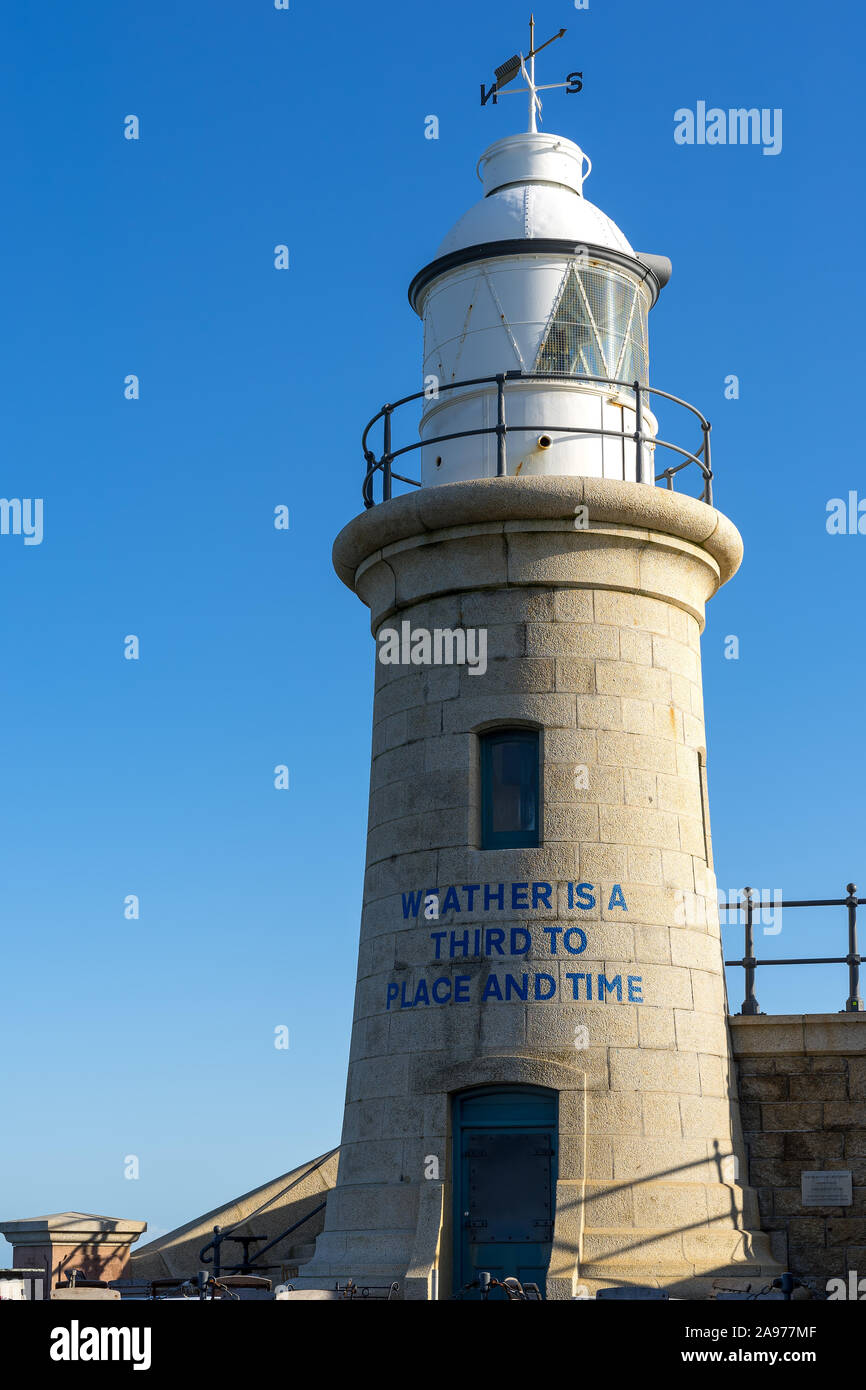 FOLKESTONE, KENT/UK - NOVEMBER 12 : View of the Lighthouse in ...