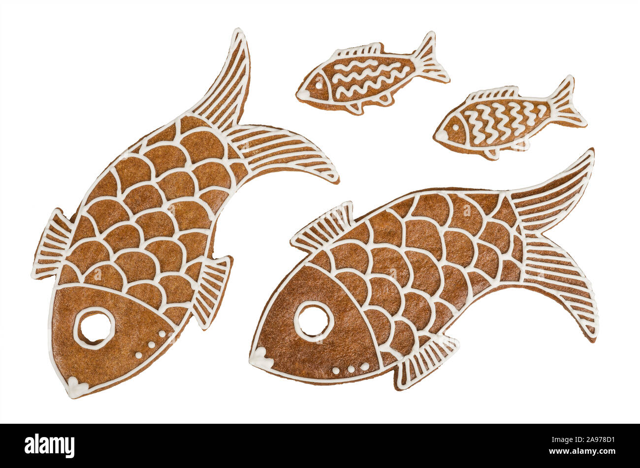 Gingerbread fish hi-res stock photography and images - Alamy