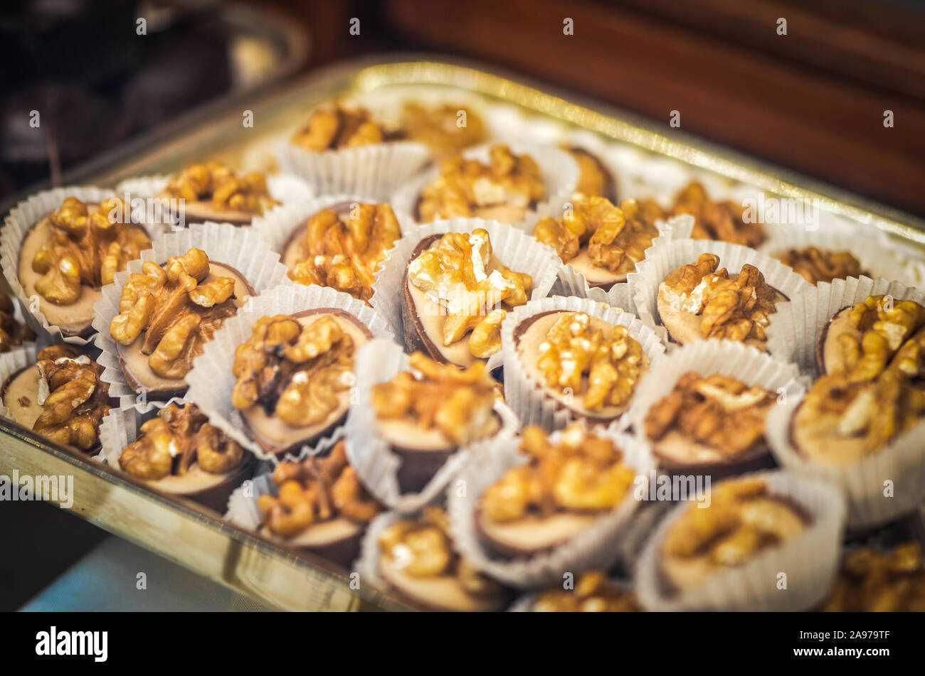 tasty mix of chocolate candies Stock Photo - Alamy