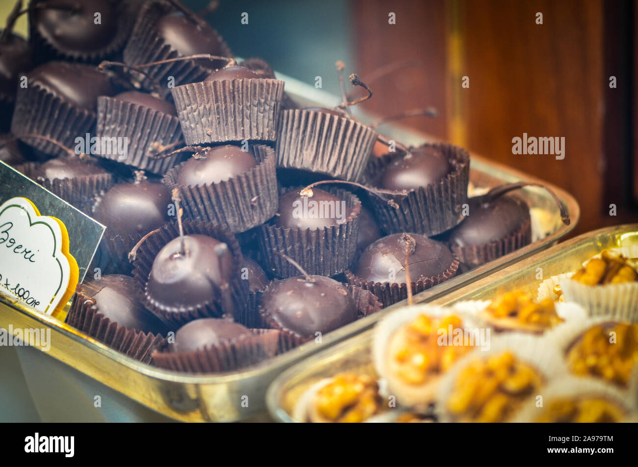 tasty mix of chocolate candies Stock Photo - Alamy