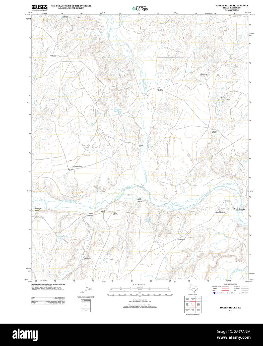 Torrey map hi-res stock photography and images - Alamy