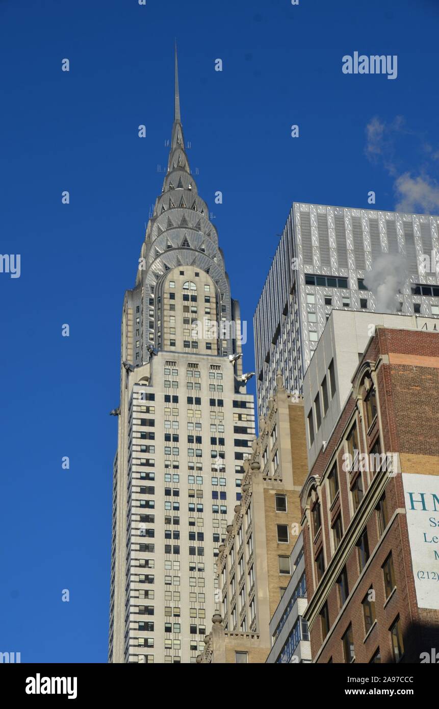 Manhattan view with skyscrapers, New York City, USA Stock Photo - Alamy