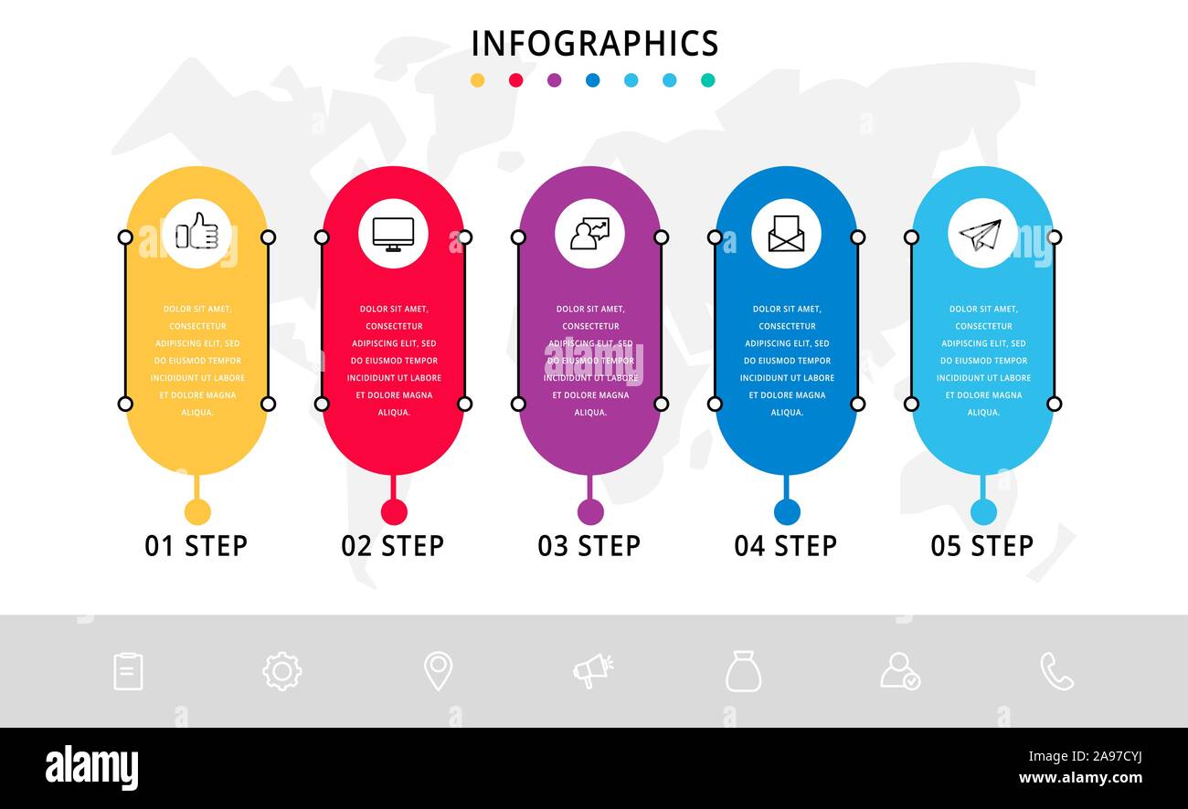 Circle Graph With 5 Spaces