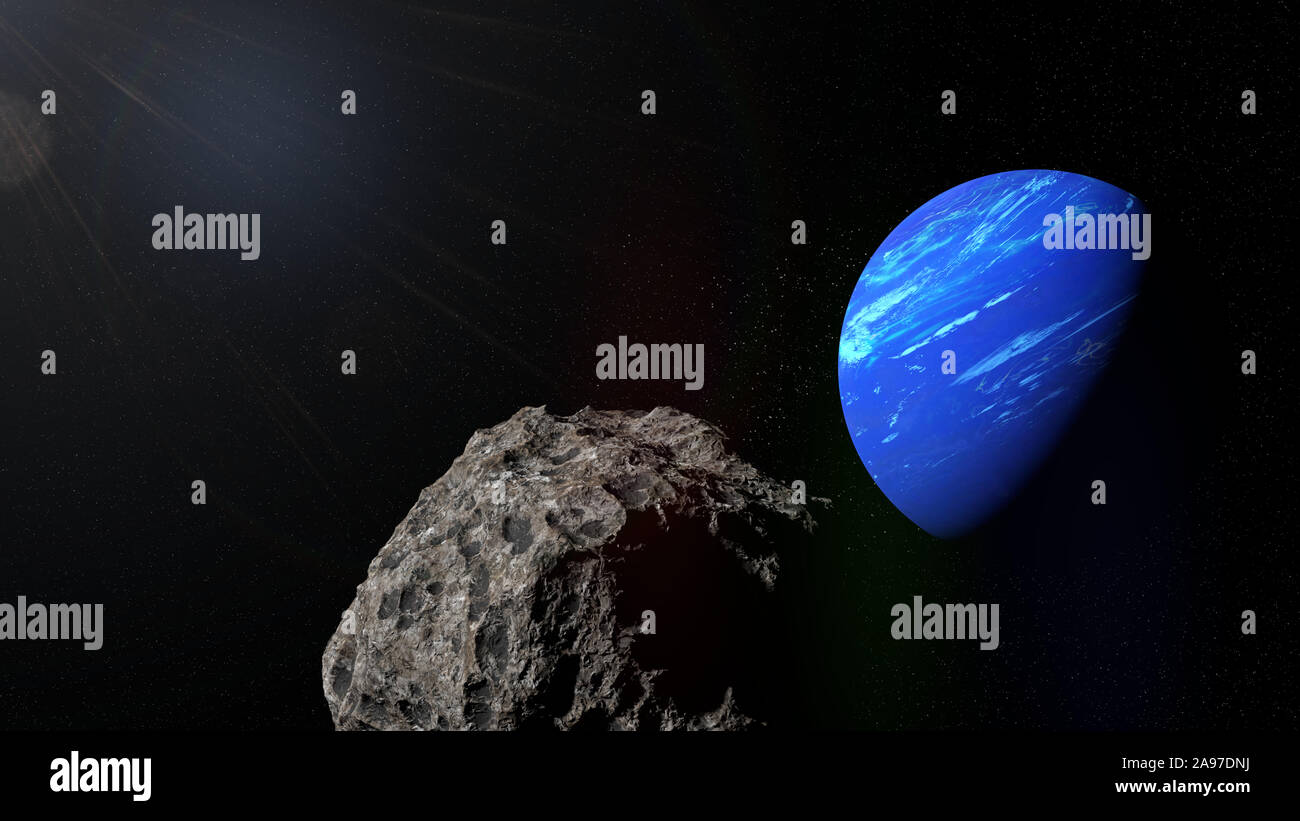 Planet neptune clouds hi-res stock photography and images - Alamy