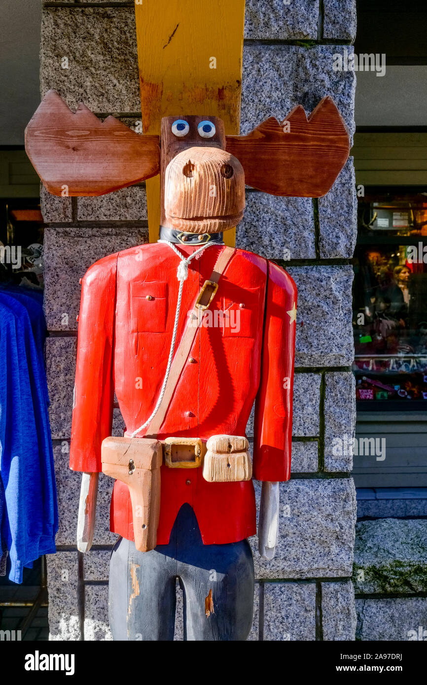 Canadian Mountie Moose