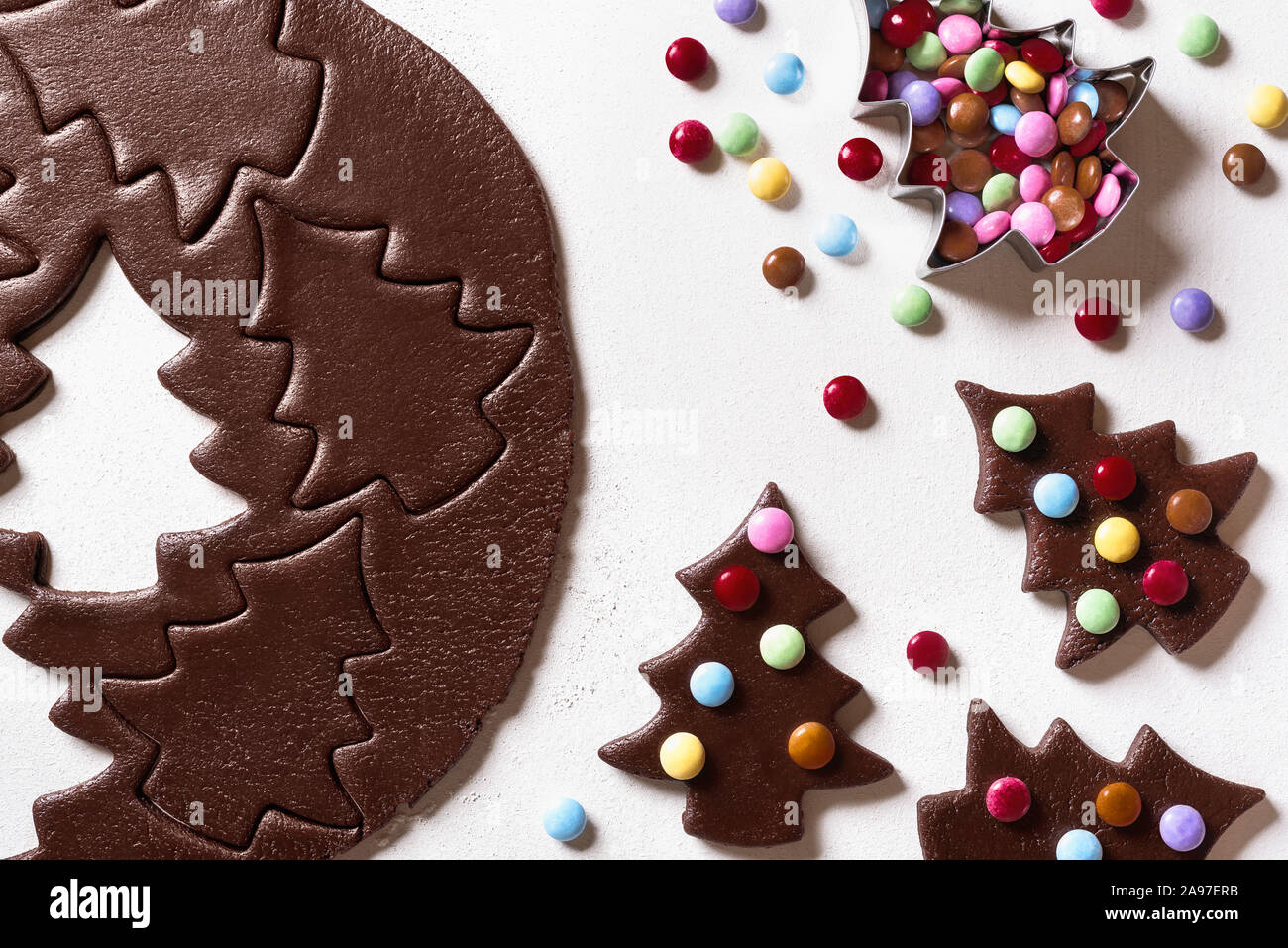 Smarties cookies hi-res stock photography and images - Alamy