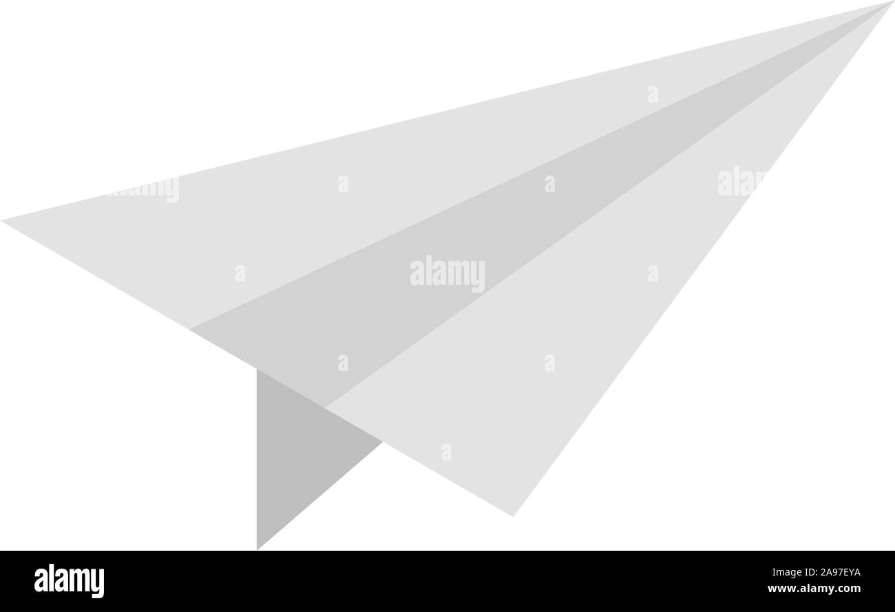 Paper plane icon, isometric style Stock Vector Image & Art - Alamy
