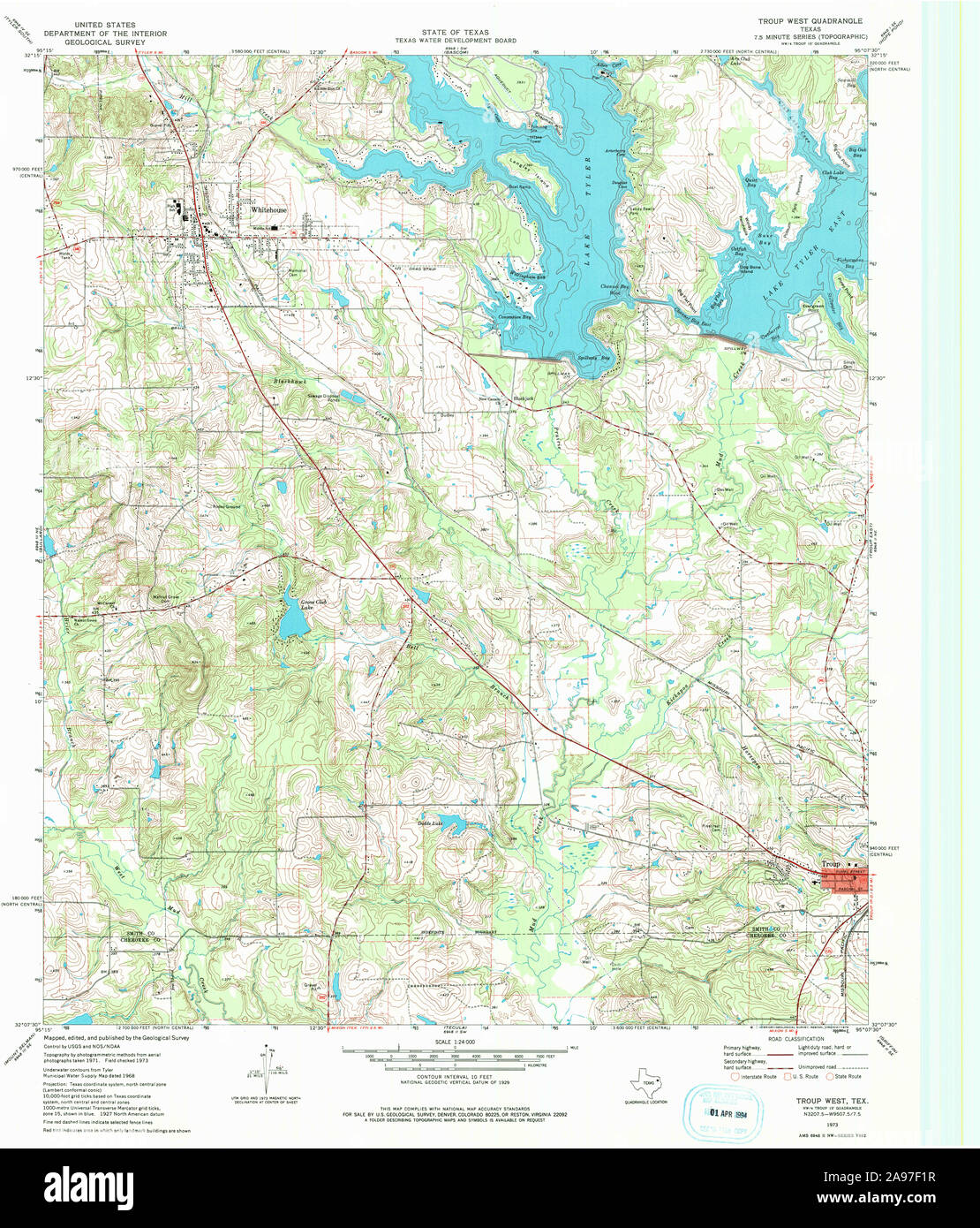 Map of troup hi-res stock photography and images - Alamy