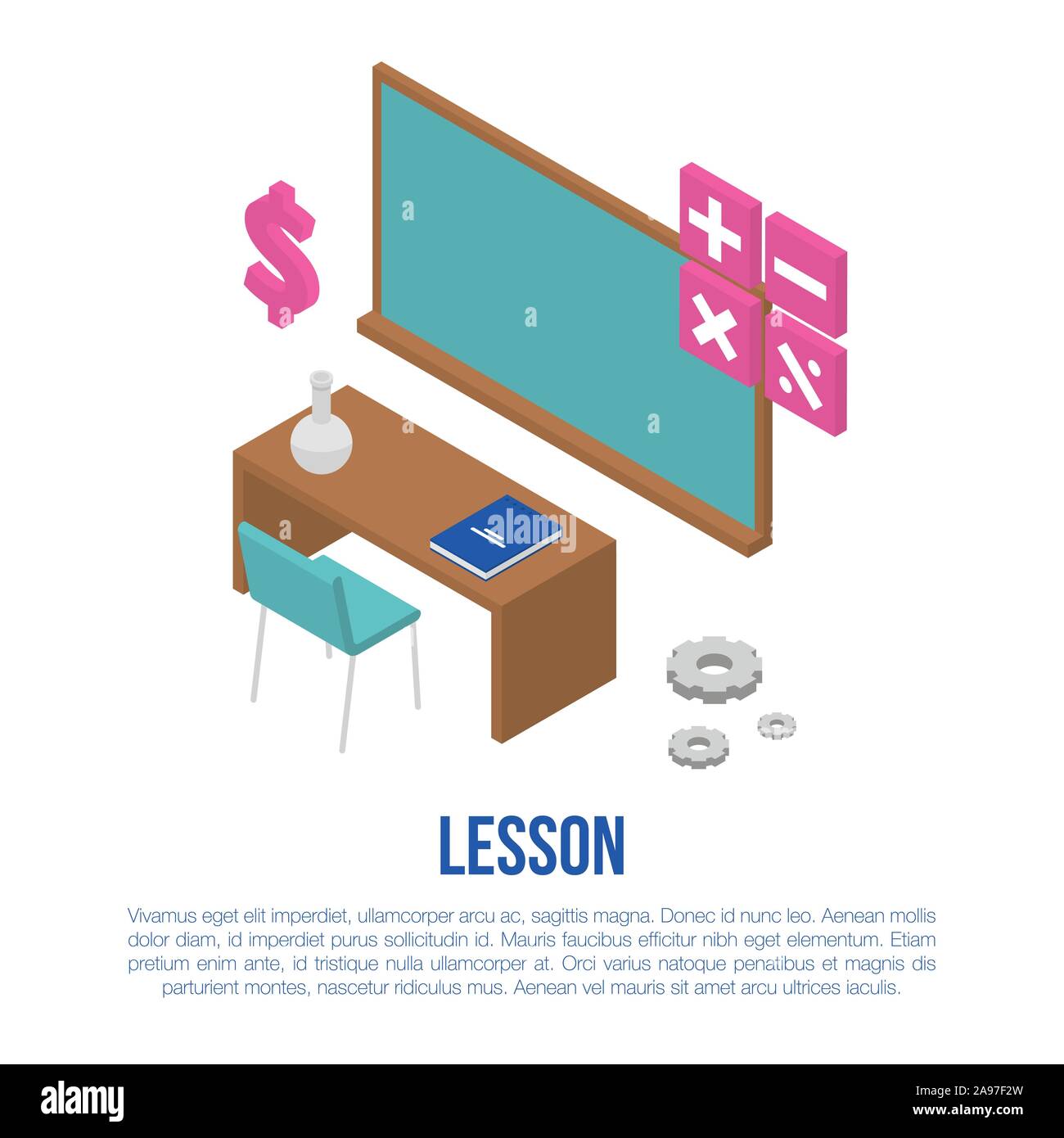 Kids classroom art music Stock Vector Images - Alamy