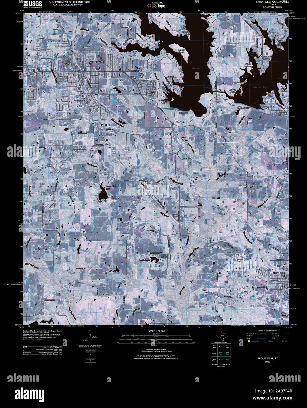 Map of troup hi-res stock photography and images - Alamy