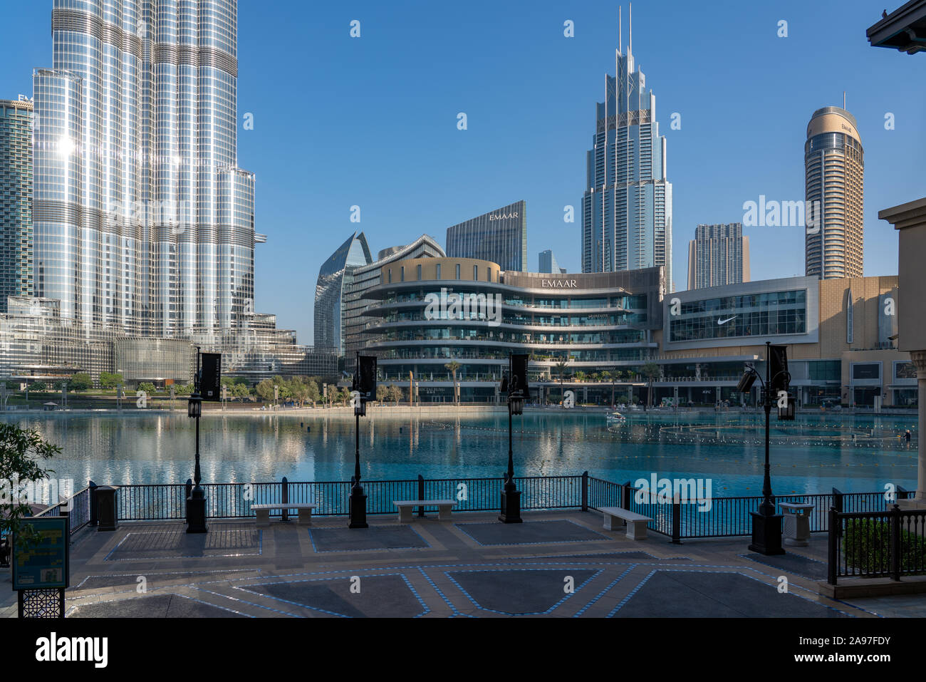 Emaar building dubai hi-res stock photography and images - Alamy