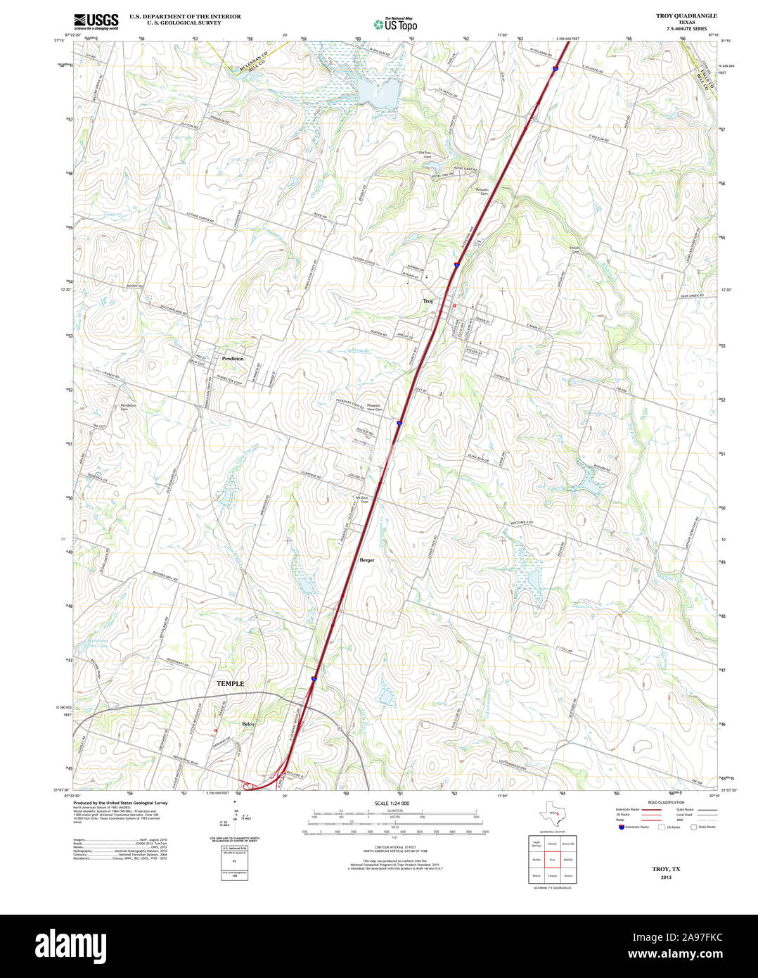 Map of troy Cut Out Stock Images & Pictures - Alamy