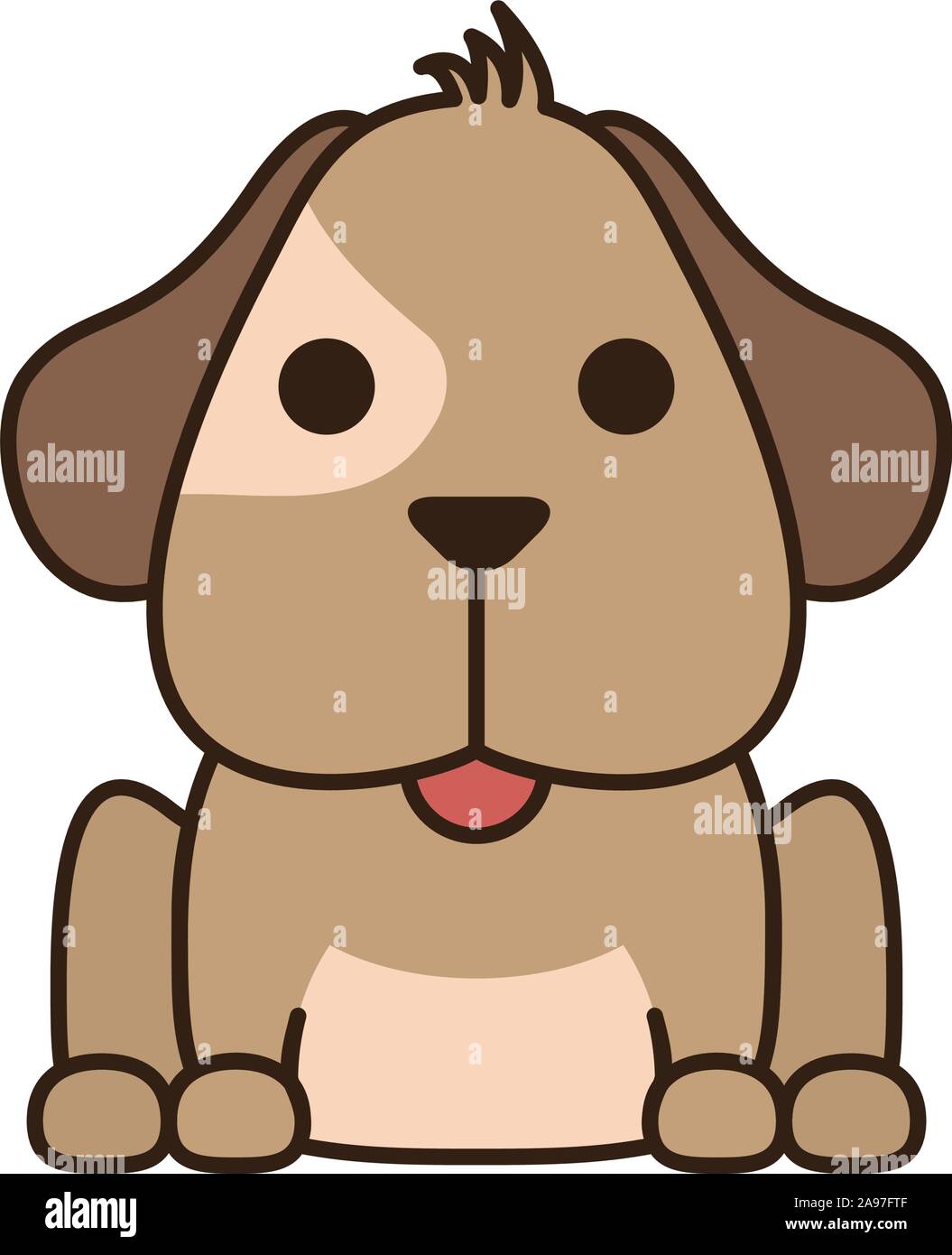Dog fill Stock Vector Images - Alamy