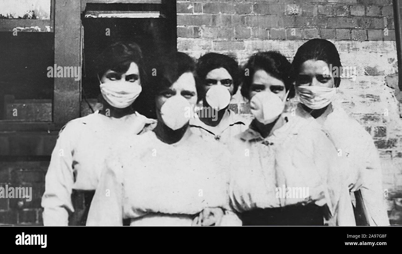 Spanish flu 1918 1919 hi-res stock photography and images - Alamy