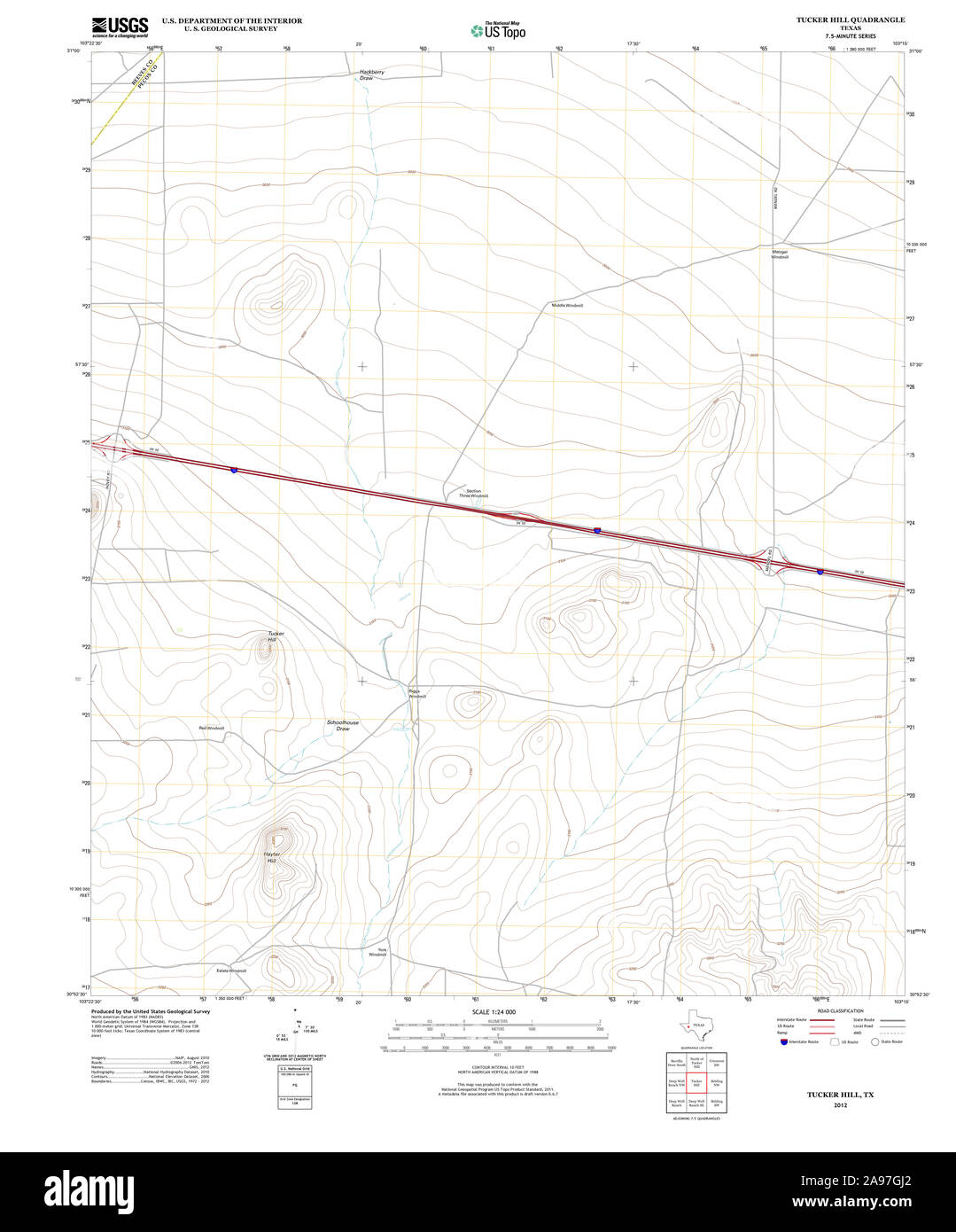 Tucker map hi-res stock photography and images - Alamy