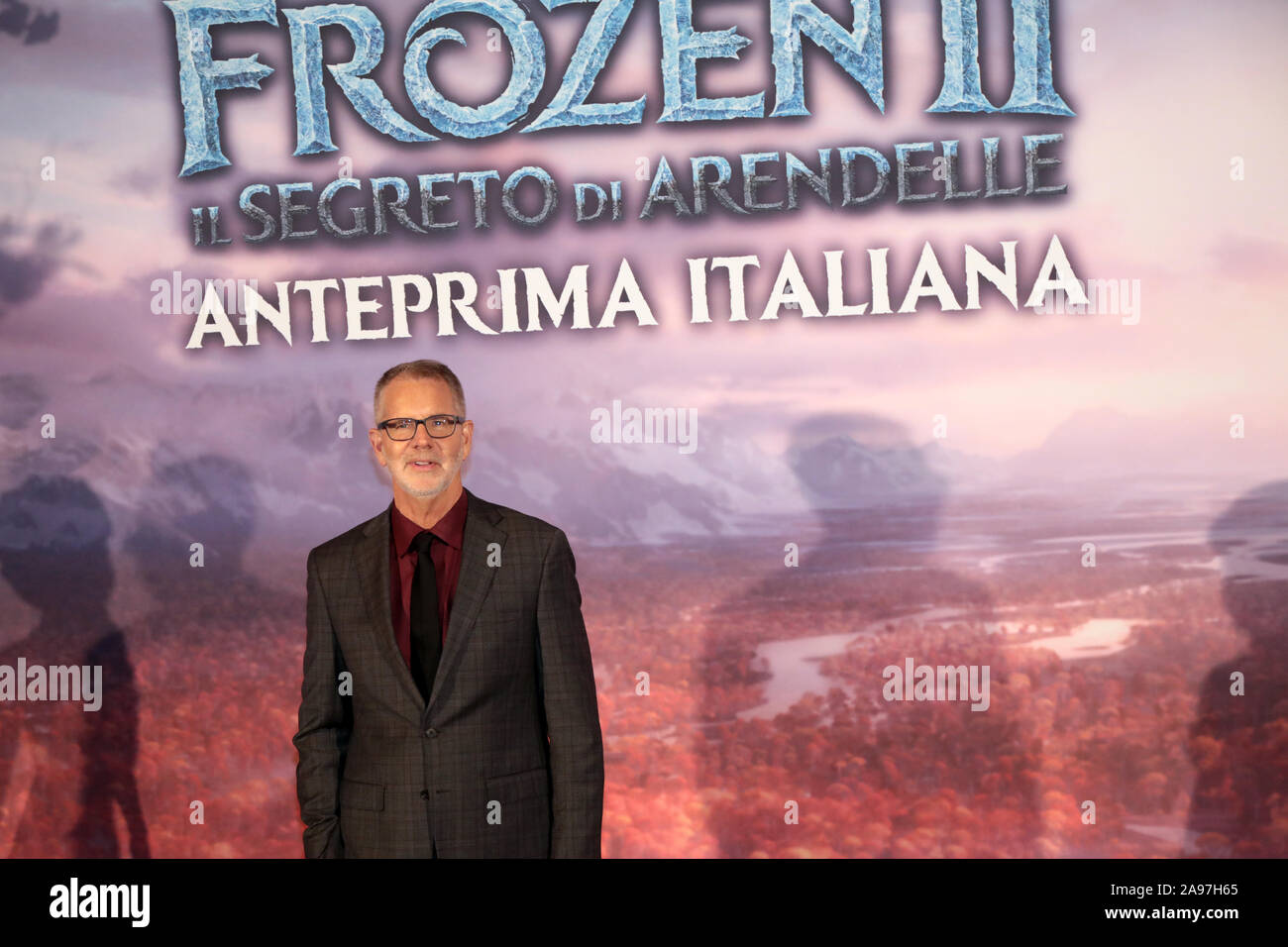 Rome, Italy - November 12, 2019: Chris Buck, Oscar-winning filmmaker ... Rome, Italy - November 12, 2019: Chris Buck, Oscar-winning filmmaker ...