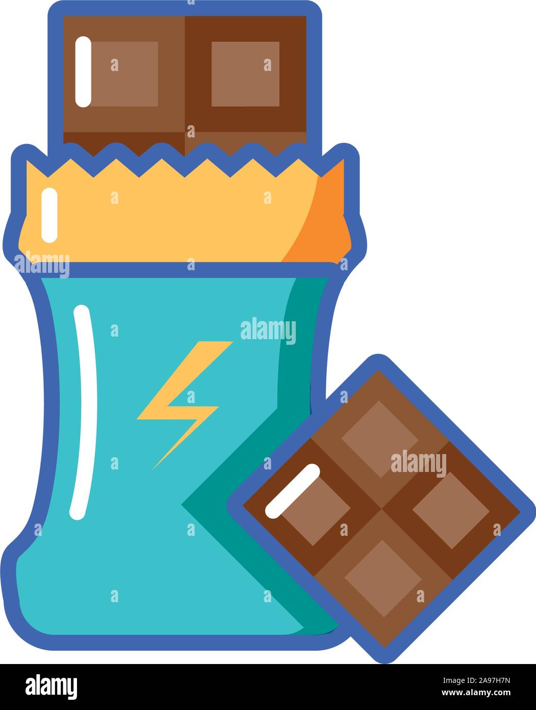 Energetic chocolate design, Gym healthy lifestyle fitness bodybuilding ...