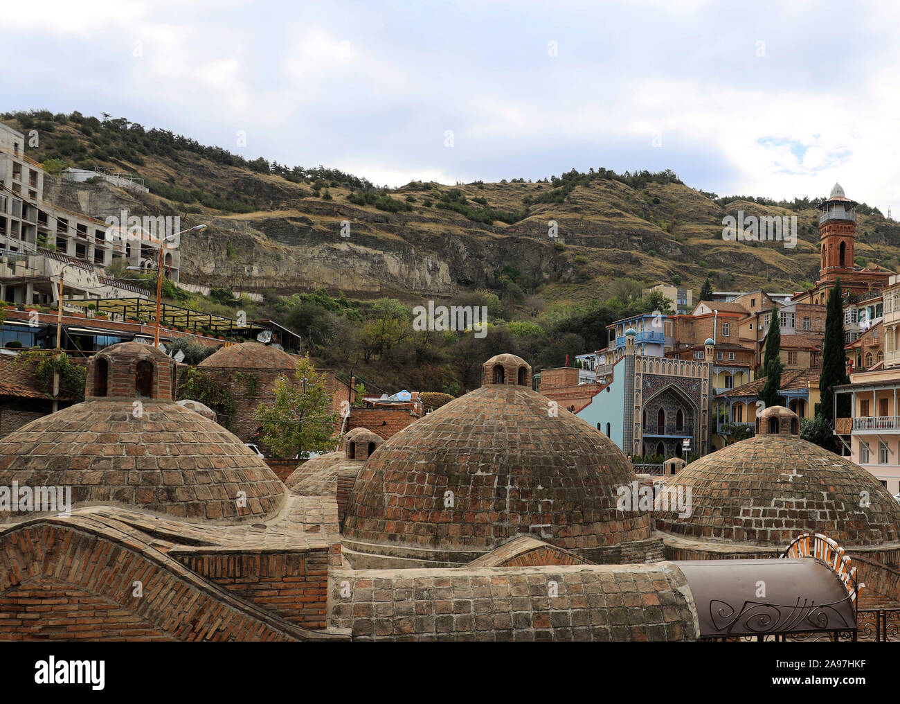 Old Town of Tiflis, Tbilisi, Georgia Stock Photo - Alamy