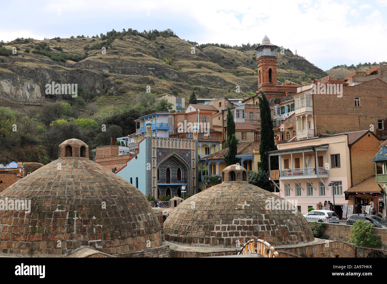 Old Town of Tiflis, Tbilisi, Georgia Stock Photo - Alamy