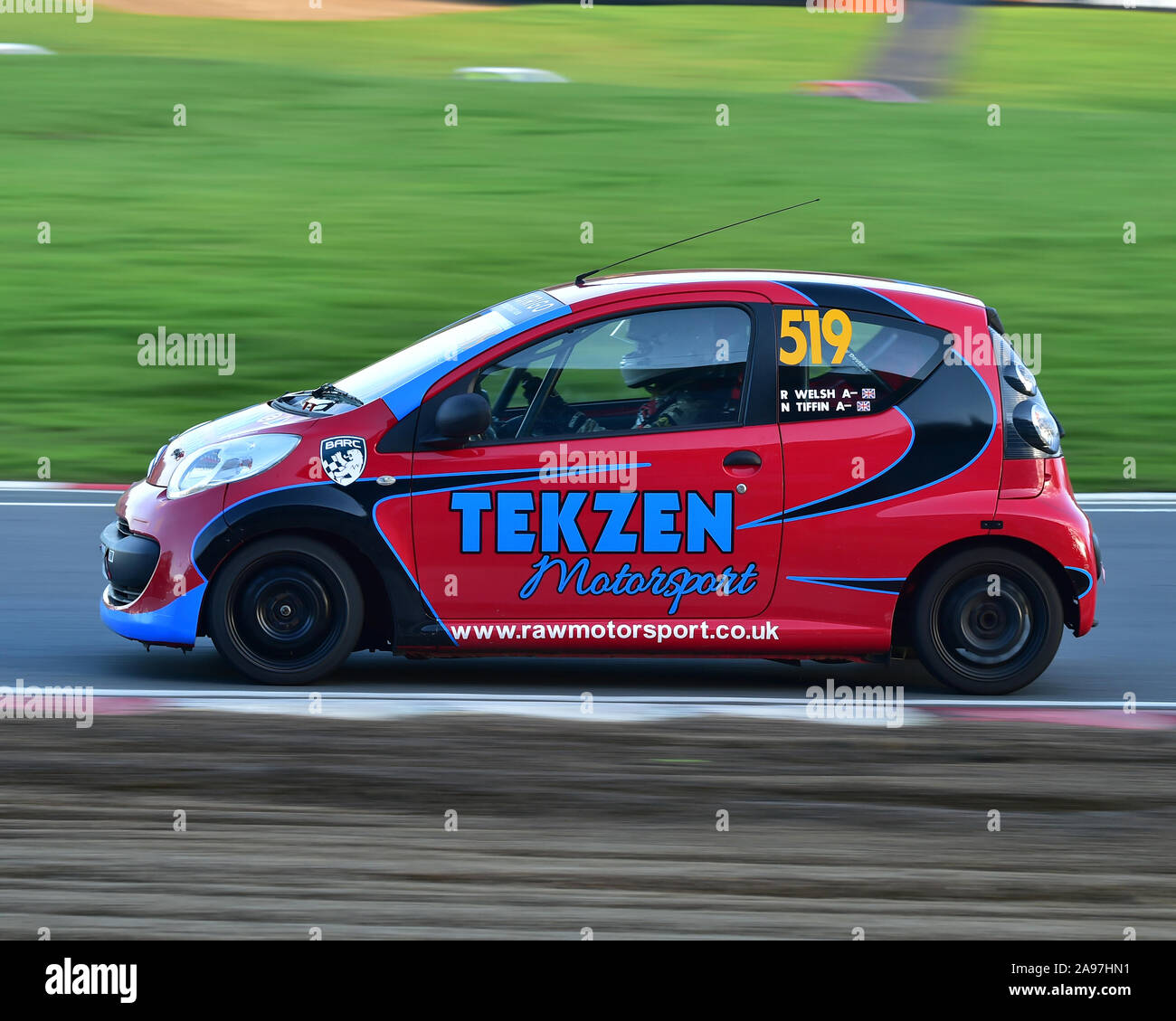 Neil Tiffin, Robin Welsh, Citroen C1, Distrogo Citroen C1 Challenge ...