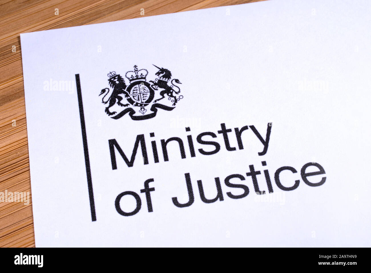 Ministry of justice uk logo hi-res stock photography and images - Alamy