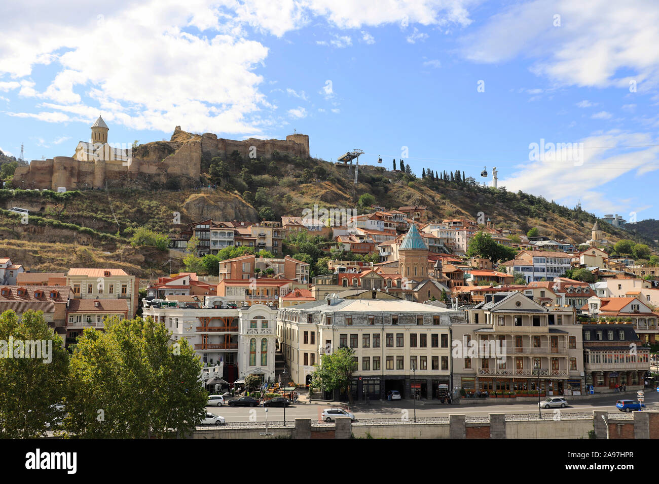 Old Town of Tiflis, Tbilisi, Georgia Stock Photo - Alamy
